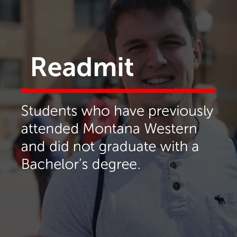 READMIT | University of Montana Western
