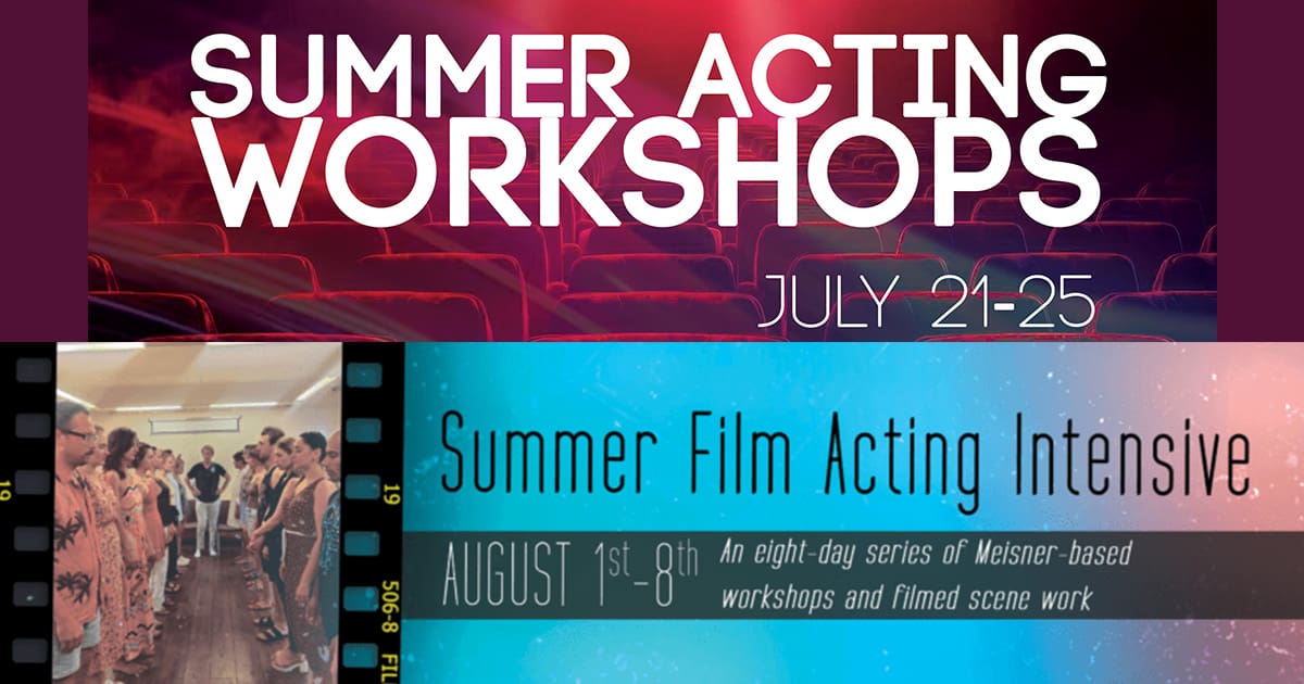 UMW Fine Arts Departments Hosts Summer Theatre Workshops and Film ...